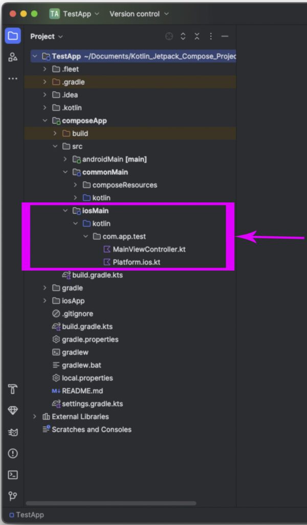 Kmp Compose Multiplatform App Project File Structure Guide