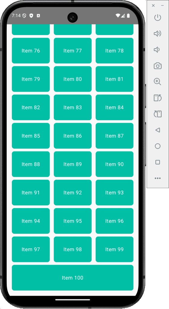 GridView in KMP Compose Multiplatform Using FlowRow