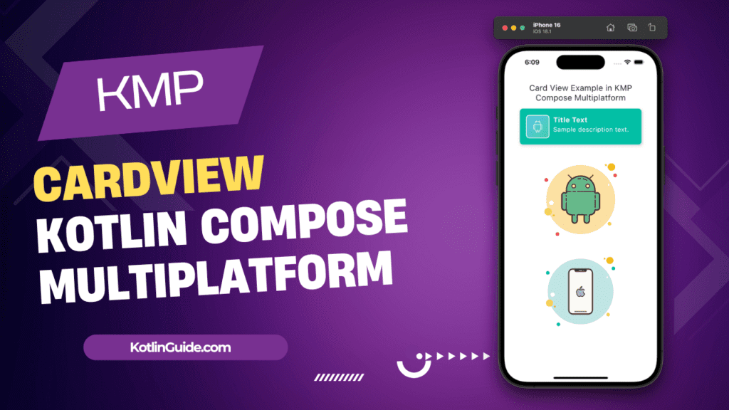 Create CardView in KMP KMM Compose Multiplatform