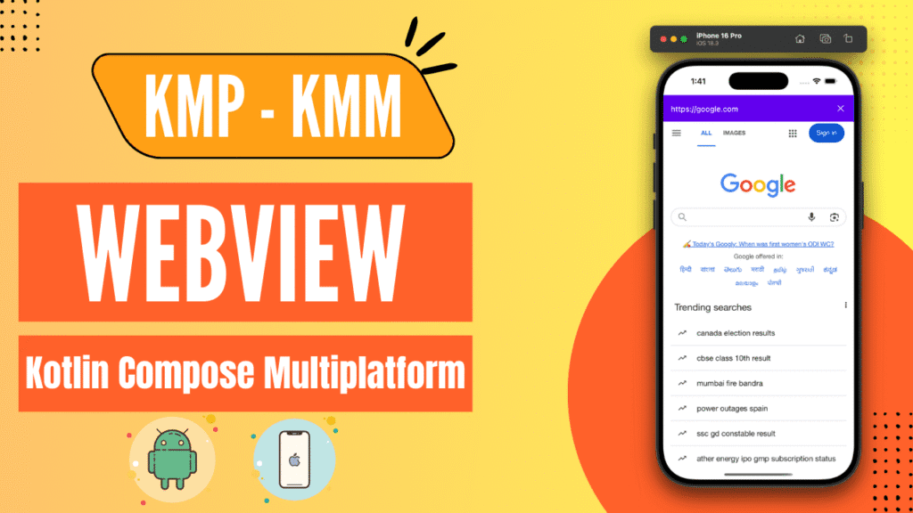 WebView in Kotlin Compose Multiplatform (KMP, KMM)