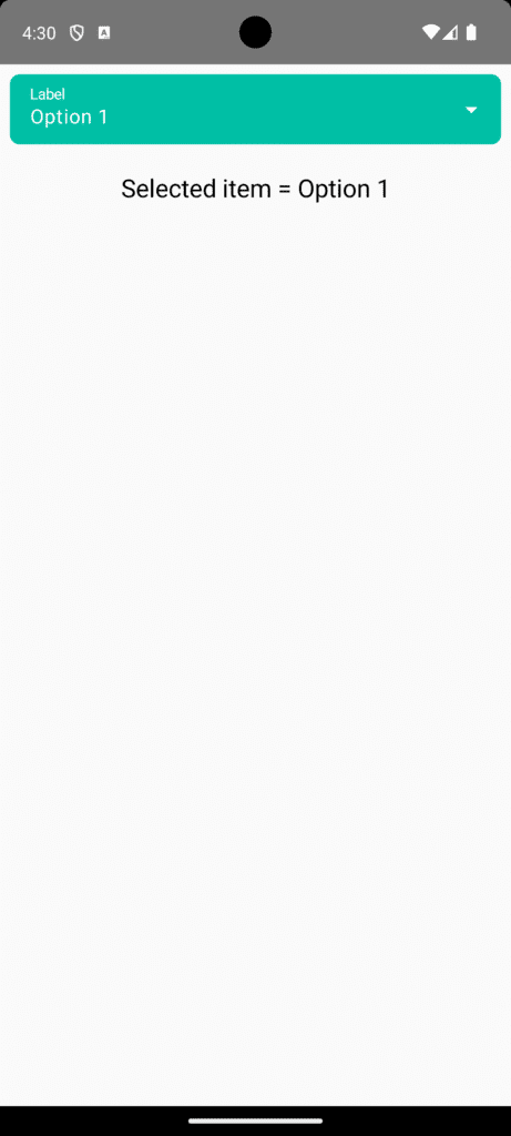 Drop Down Menu In Kotlin Compose Multiplatform Kmp Kmm